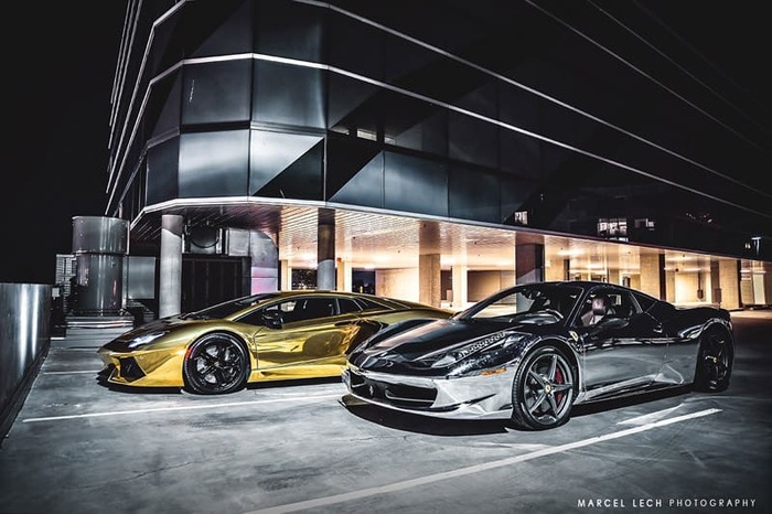 Chromium Gold SuperCars Gallery