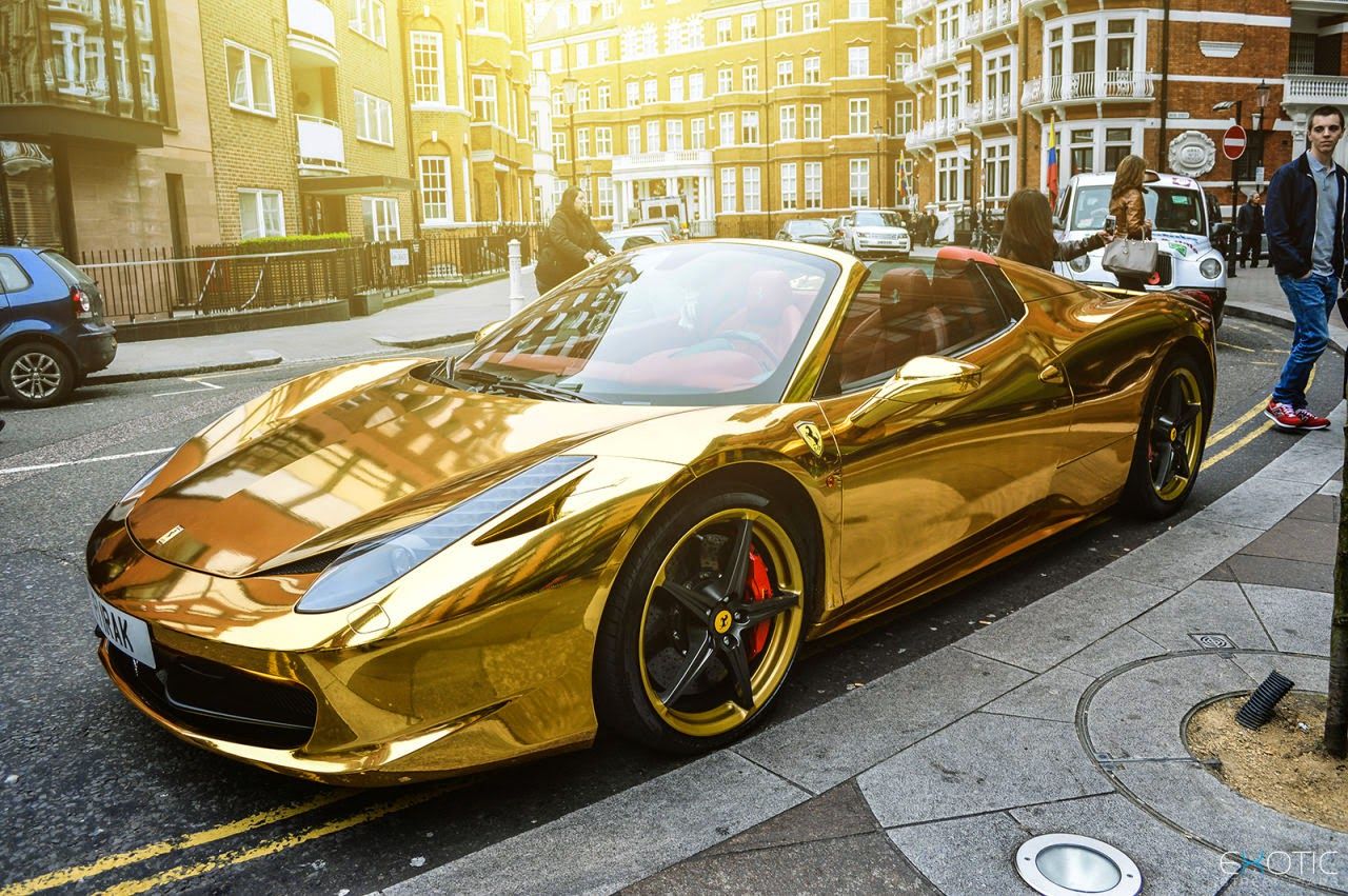 Chromium Gold SuperCars Gallery