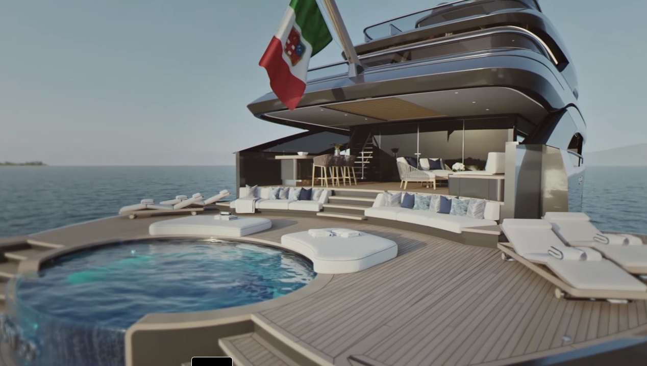 Benetti launches first B.Now 50M Oasis Deck superyacht