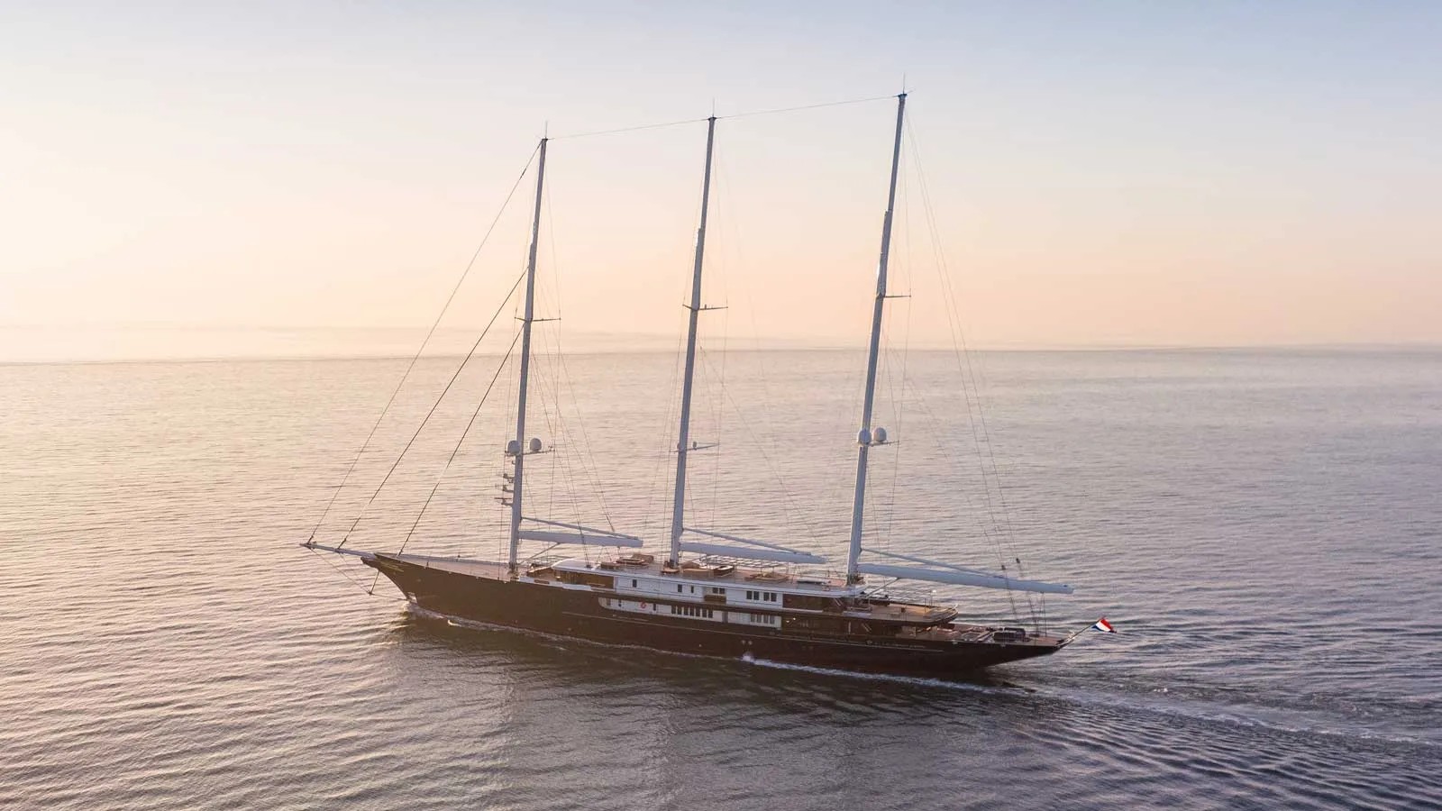 World's largest sailing yacht 127m Oceanco Koru delivered