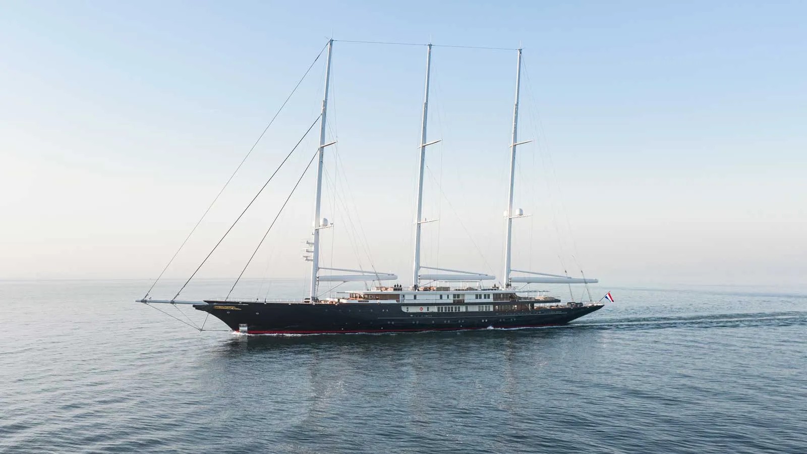 World's largest sailing yacht 127m Oceanco Koru delivered